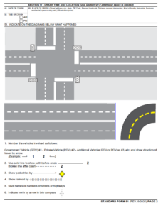 SF 91 Fprm – Motor Vehicle Accident (Crash) Report | SF Forms