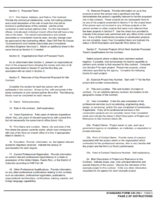 SF 330 Form – Architect-Engineer Qualifications | SF Forms