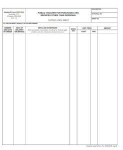 SF 1035 Form – Public Voucher for Services Other than Personal ...
