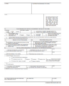SF 364 Form – Report of Discrepancy (ROD) | SF Forms